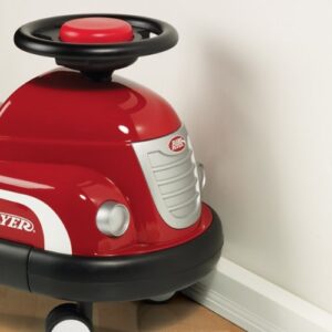 Radio Flyer Classic Bumper Car, Red Ride On Toy for Ages 1-3