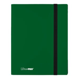 Ultra Pro E-15147 Eclipse 9-Pocket PRO-Binder-Forest Green