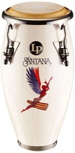 latin percussion santana mini conga, white