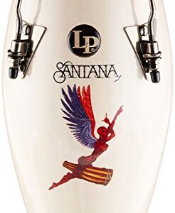 Latin Percussion Santana Mini Conga, White