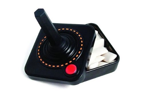 Atari Vintage Controller Can Tin Joystick Gum