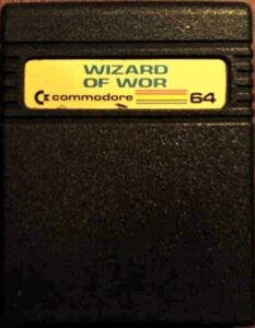 wizard of wor cartridge for the commodore 64