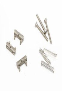 fender american vintage telecaster threaded bridge saddles, nickel