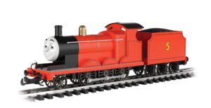 bachmann trains - thomas & friends - james the red engine (with moving eyes) - large "g" scale