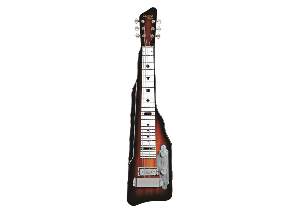 Gretsch G5700 Electromatic Lap Steel with White Plastic Fretboard - Tobacco