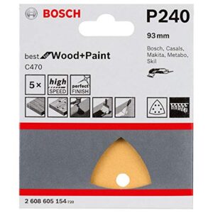 Bosch 2608607880 93 mm Sanding Sheets for Delta Sanders