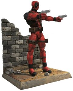 diamond select toys marvel select: deadpool action figure,red,black,standard