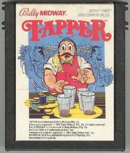 tapper (atari 2600) (pre-played - game only)