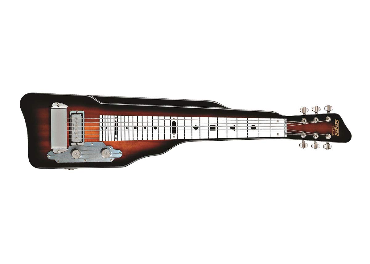 Gretsch G5700 Electromatic Lap Steel with White Plastic Fretboard - Tobacco