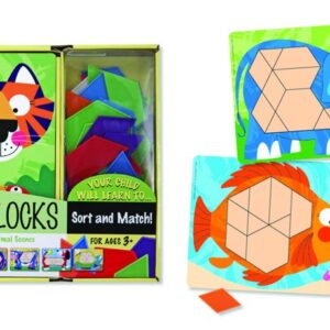 Melissa & Doug Animal Pattern Blocks