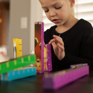 Fat Brain Toys Inchimals - Animal-Themed Measuring Blocks, Math Learning, Ages 3+