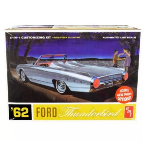 round 2 1962 ford thunderbird, factory color (amt682)