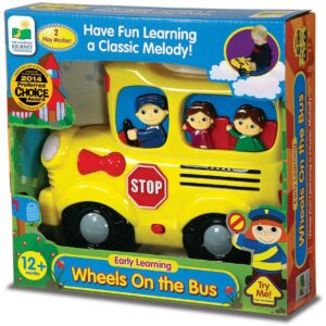 The Learning Journey Early Learning - Wheels On the Bus - Baby & Toddler Toys & Gifts for Boys & Girls Ages 12 months and Up - Award Winning Toy