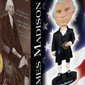 Royal Bobbles James Madison Collectible Bobblehead Statue