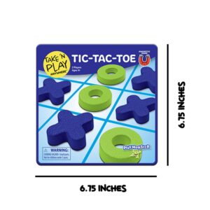 Take N Play, Anywhere Tic-Tac-Toe Board Games for Kids- Board Games for Family Night, Family Games, Game Night, Family Board Games, Kids Toys, Travel Games, Preschool Toys, Multi-Player Game, Ages 4+