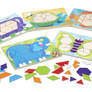 Melissa & Doug Animal Pattern Blocks