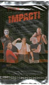 tna impact inaugural edition trading card pack