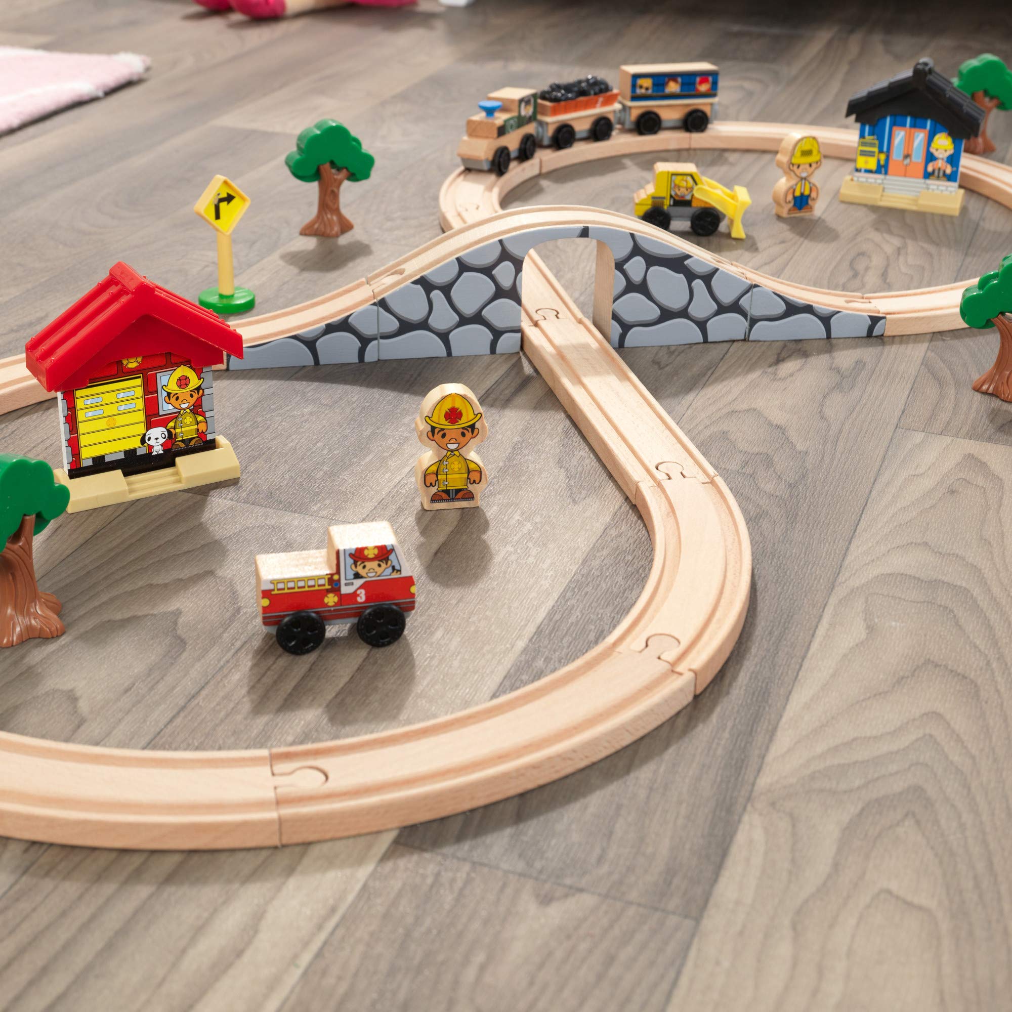 KidKraft Figure 8 Train Set, Gift for Ages 3+