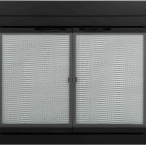 Pleasant Hearth AN-1012 Fireplace Screen, Large, Black