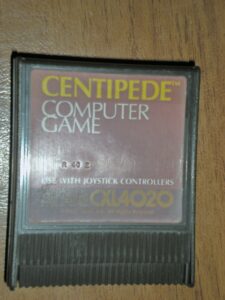 atari 2600 centipede computer game cartridge