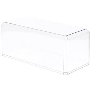 pioneer plastics 576c clear plastic display case for large 1:18 scale cars, 15.5" w x 7" d x 6" h (mailer box)