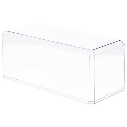 Pioneer Plastics 576C Clear Plastic Display Case for Large 1:18 Scale Cars, 15.5" W x 7" D x 6" H (Mailer Box)