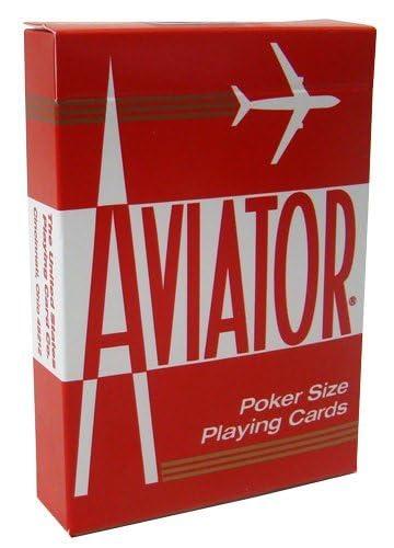 Quality Aviator Casino Playing Cards - 2 Decks