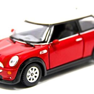 KiNSMART Mini Cooper S 5" 1:28 Scale SetOf4 Die Cast Metal Model Toy Car w/ Pullback Action