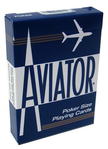 Quality Aviator Casino Playing Cards - 2 Decks