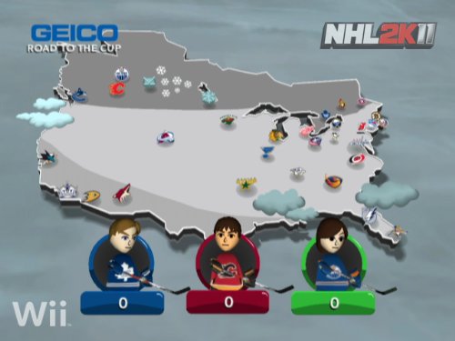 NHL 2K11 - Nintendo Wii