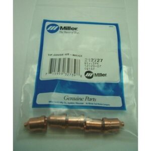 Miller 212727 Tip,Gouge Ice- (80T/Cx) 80Amp Pkg = 5