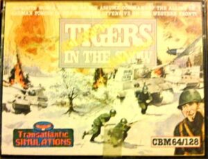 tigers in the snow