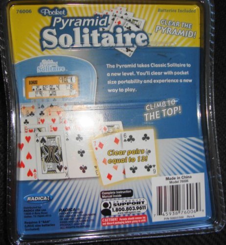 Pocket Pyramid Solitaire Handheld Game (2005)