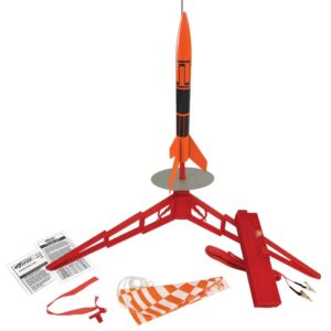 Estes Alpha III Launch Set, 12 years and up with Adult Supervision if under 12, Black,Orange