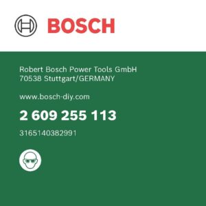 Bosch Home and Garden 2609255113 6-Piece Metal Drill bit Set HSS-TiN, DIN 338