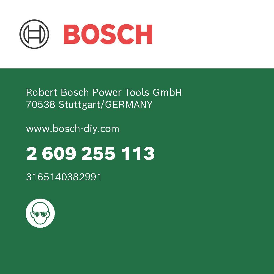 Bosch Home and Garden 2609255113 6-Piece Metal Drill bit Set HSS-TiN, DIN 338