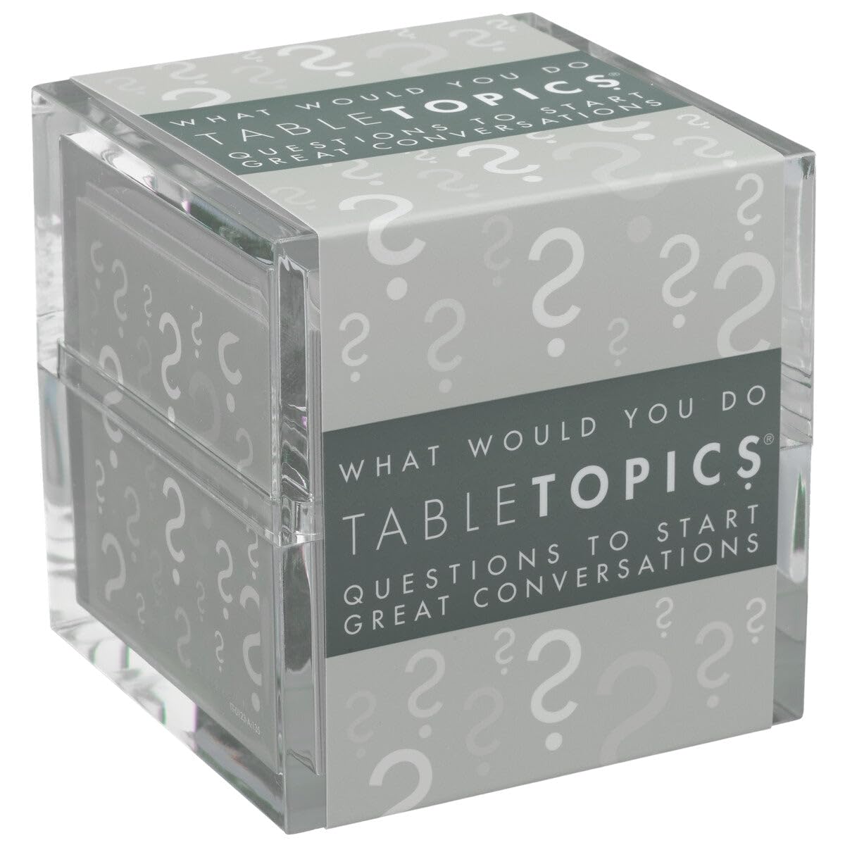 TableTopics What Would You Do - 135 Provocative Conversation Starter Questions for Parties. Spark Lively Debates about Sticky Situations