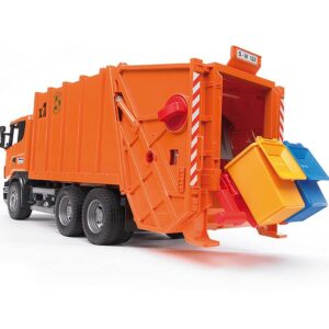 Bruder 03560 Scania R-Series Garbage Truck - Orange