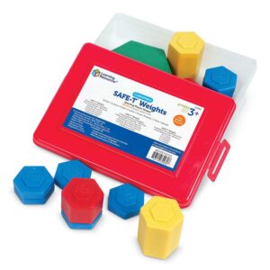 Learning Resources Customary Safe-T Weight Set, 13 Pieces