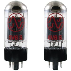 jj electronics amplifier tube (t-6v6-s-jj-mp)