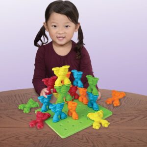 Lauri Tall-Stackers - Mighty Monkey Pegs & Pegboard Set