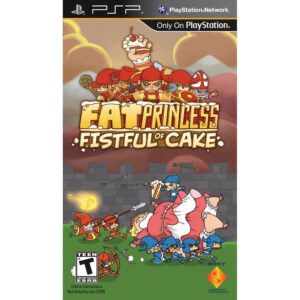 fat princess: fistful of cake - sony psp