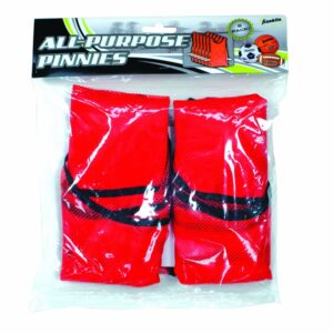 franklin sports all purpose pinnies (pack of 6, red)