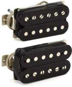 seymour duncan aph-2s alnico ii pro slash pickup set - black