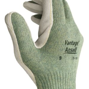 Ansell Vantage 70-765 Kevlar/Cotton Glove, Cut Resistant, Knit Wrist Cuff, X-Large (Pack of 12)