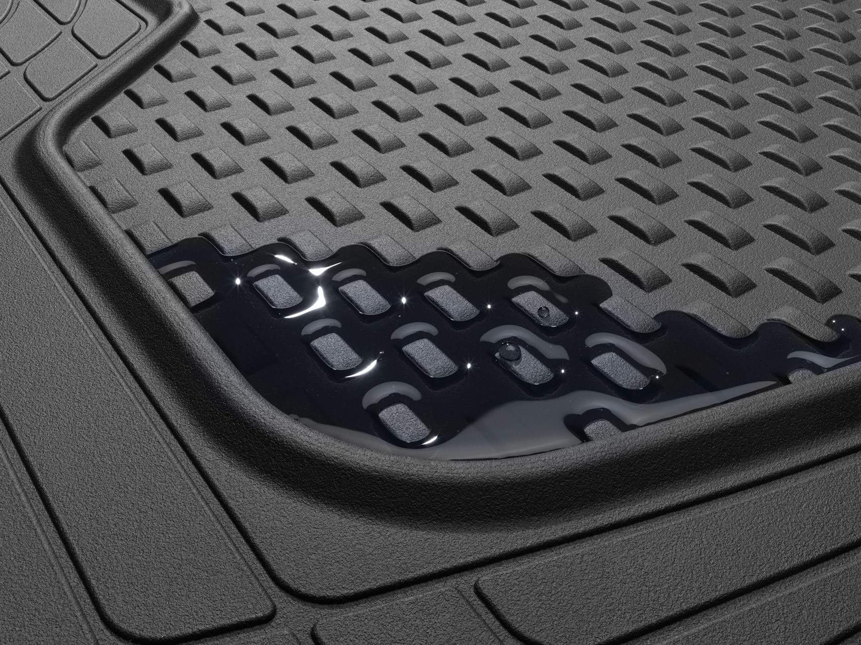 WeatherTech Universal Trim to Fit All Weather Cargo Mat for SUV Floor and Car Trunk Liner, Black