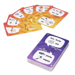 Mattel Games MAD GAB Card Game of Verbal Puzzle Phrases, Gift for Players Ages 12 Years & Olderâ€‹â€‹â€‹