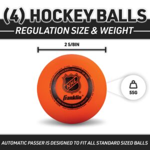 Franklin Sports NHL Automatic Hockey Ball Passer Machine - Kids One Timer Shooting Practice Trainer - Perfect Youth Hockey Training Equipment + Toy