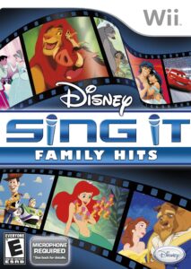 disney sing it: family hits - nintendo wii