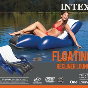 INTEX Floating Recliner Inflatable Swimming Pool Lounge